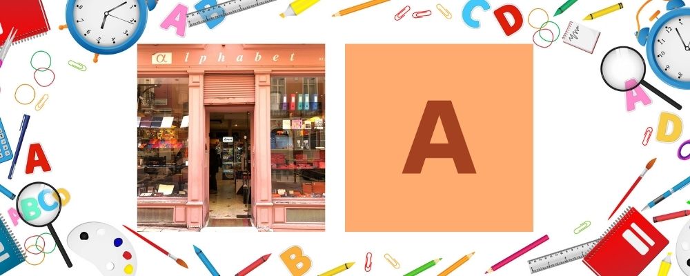 ALPHABET La GRANDE PAPETERIE MONEGASQUE : 5% de remise